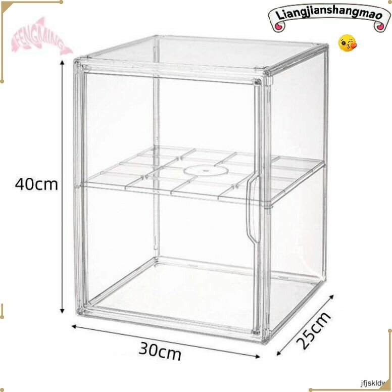 Эксклюзивный прозрачный акриловый футляр для коллекционных моделей и фигурок Pop Mart, обеспечивающий пылезащитное хранение слепых боксов и конструктора Лего