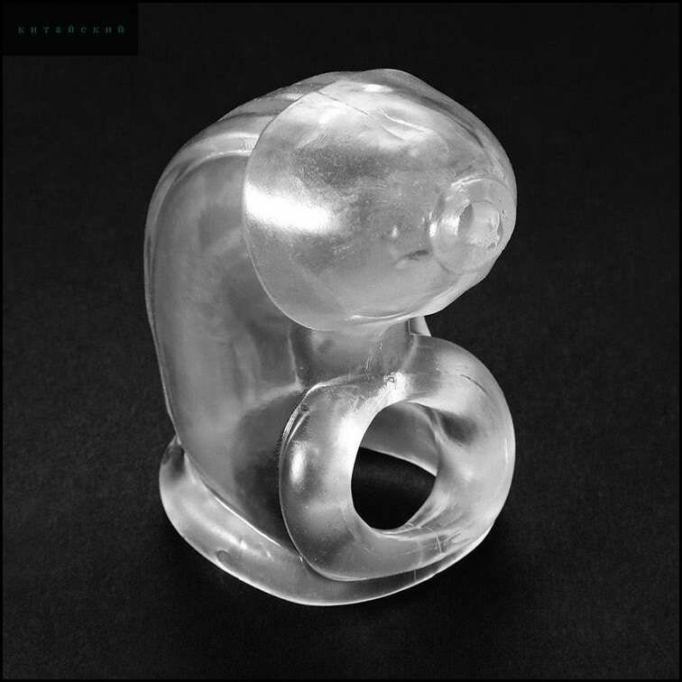 Эластичная застежка - бандаж для полового члена с поддержкой мошонки. Удовольствие на каждый день