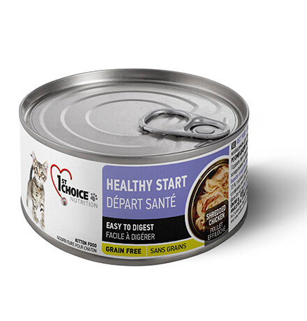 Беззерновые консервы Фёст Чойс для Котят Курица в масле Тунца (цена за упаковку) 85г х 12шт