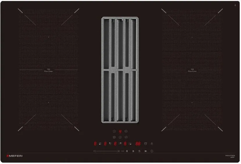 Варочная панель индукционная с вытяжкой Meferi XSMART75BK COMFORT