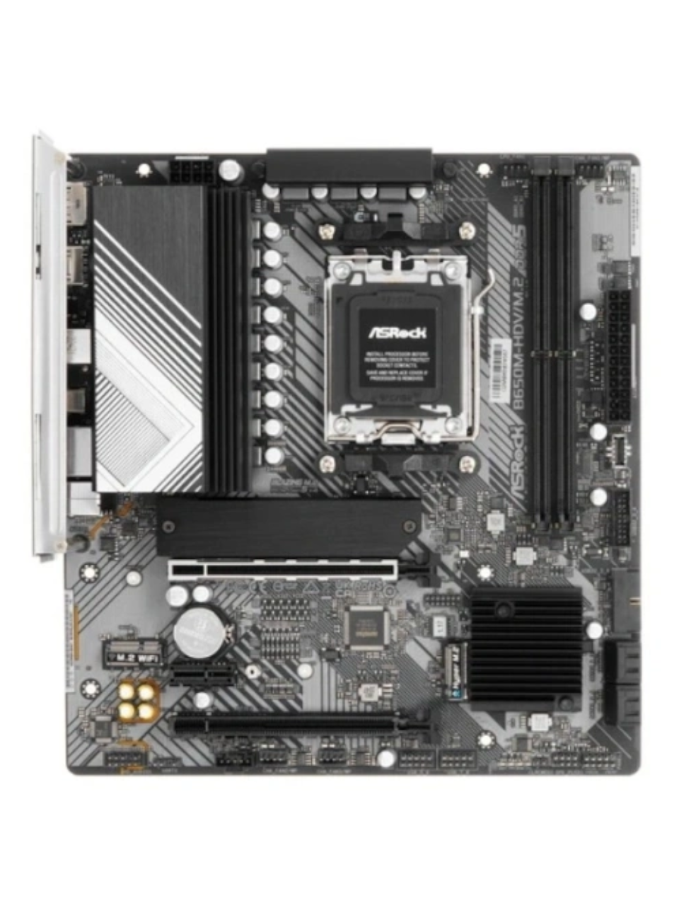 Материнская плата ASRock B650M-HDV/M.2 mATX AM5 AMD B650 2xDDR5 (128ГБ)