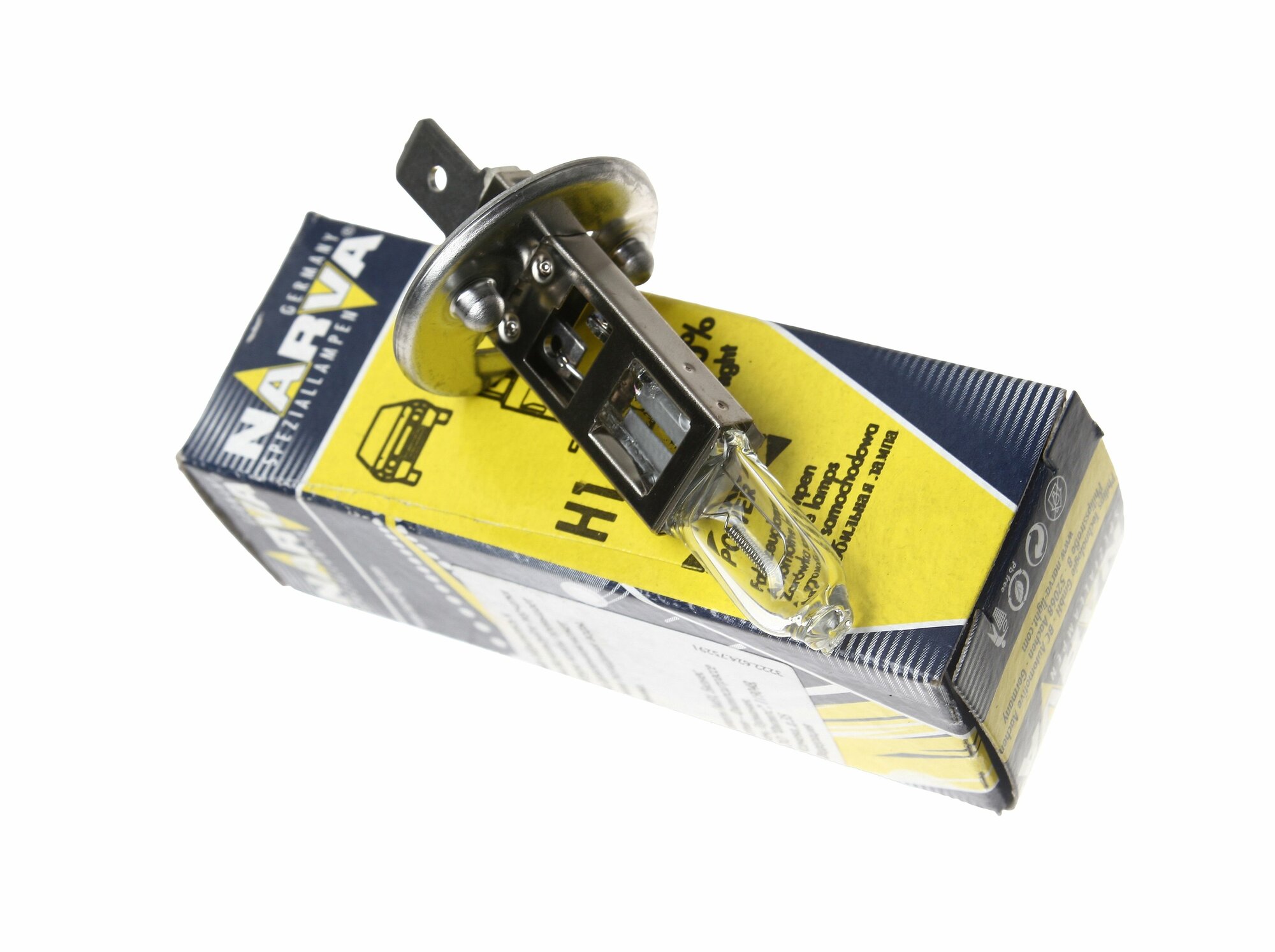 Автолампа H1 55W P14.5s+30% RANGE POWER 12V