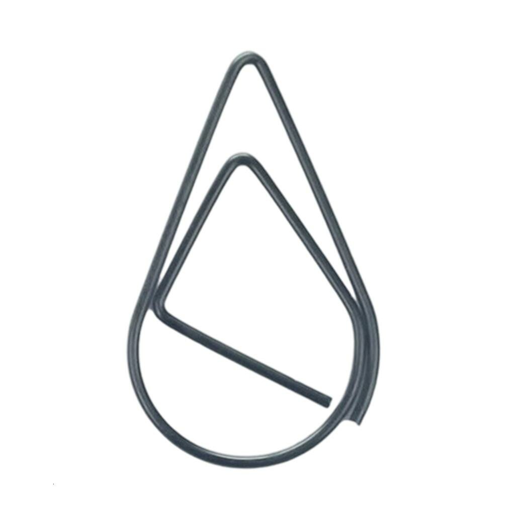 100 шт. декоративные скрепки-закладки капля