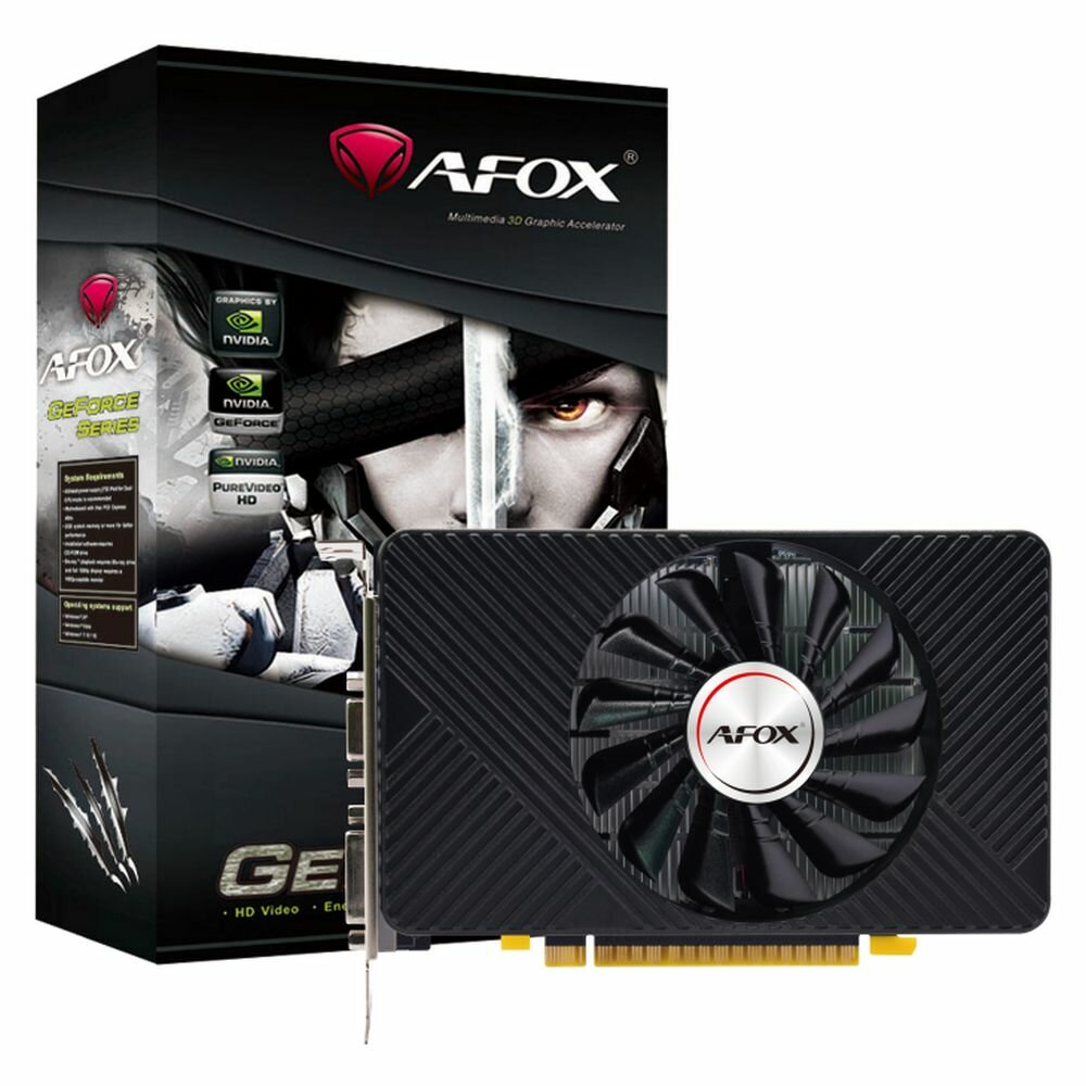 Видеокарта Afox NVIDIA GeForce GTX 750 Ti 4GB GDDR5, Ret (AF750TI-4096D5H6-V1)