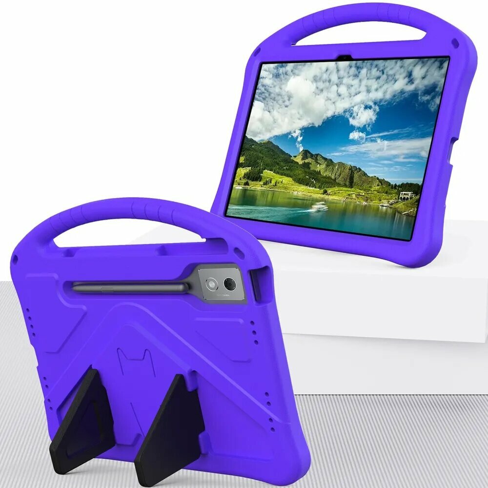 Чехол Для Lenovo Idea Tab Pro 12.7 дюйма 2025 / XiaoXin Pad Pro 12.7, Портативный, EVA детский защитный, ударопрочный с подставкой