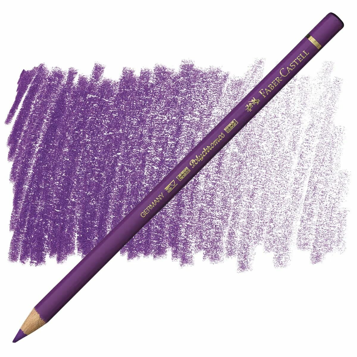Карандаш цветной Faber-Castell "Polychromos", 1 шт, цвет №160 марганцево-фиолетовый