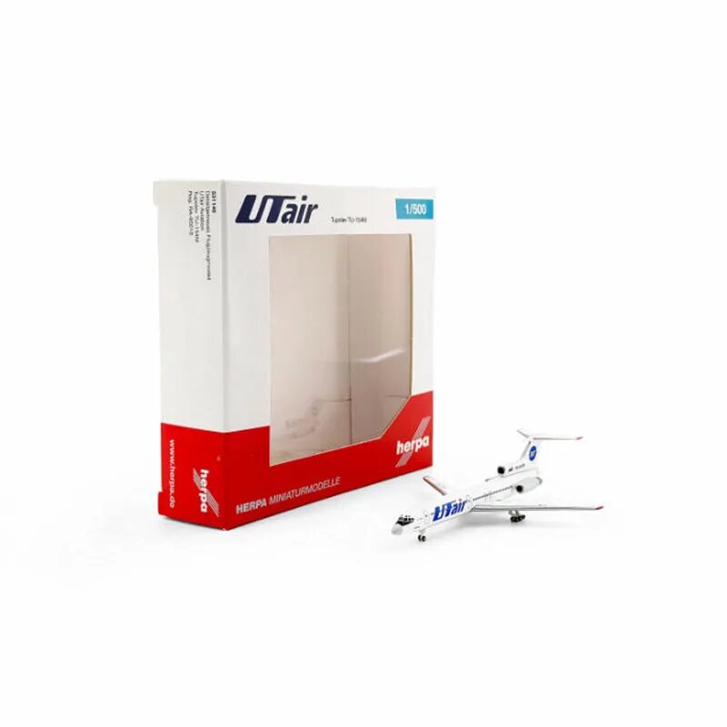 Herpa модель самолета UTair TU-154M 1:500