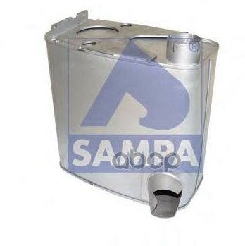 Глушитель основной MAN TGA SAMPA арт. 021181