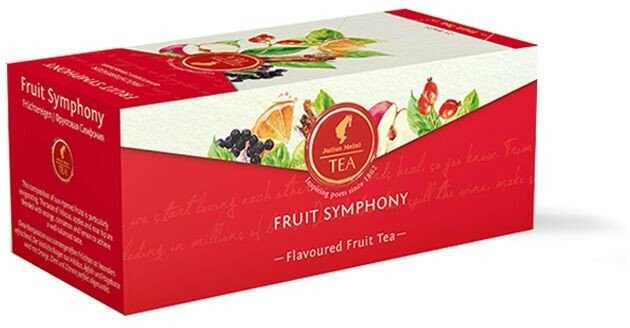 Чай Julius Meinl Fruit Symphony (Фруктовая Симфония), в пакетиках, 25шт