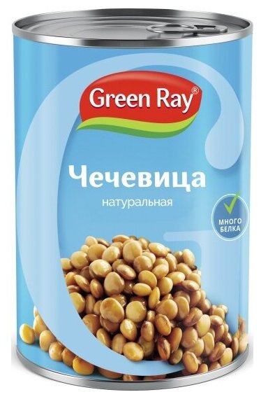 Чечевица Green Ray 425 мл