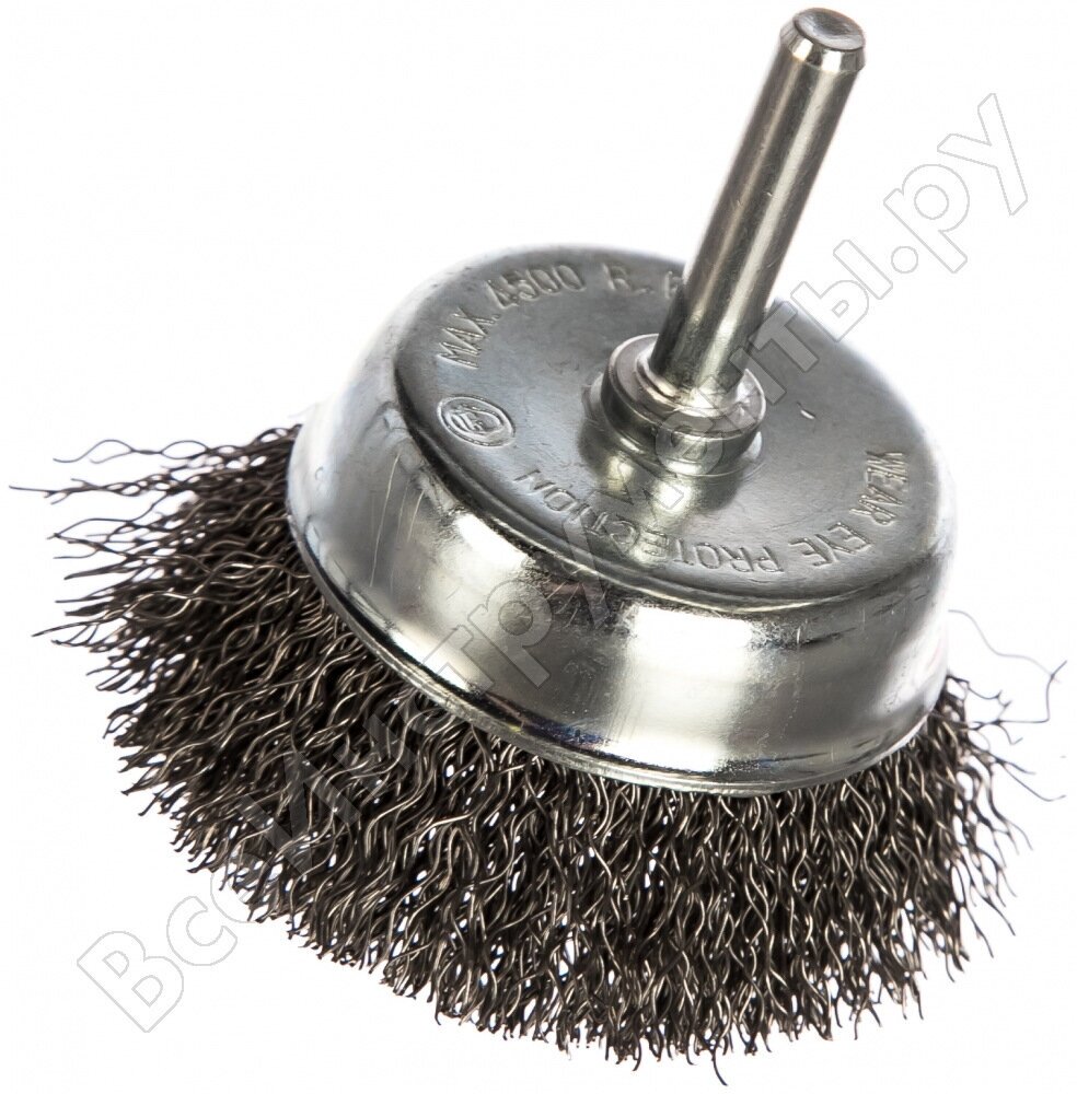 Кордщетка чашеобразная мягкая (63 мм) для дрели ПРАКТИКА 773-415