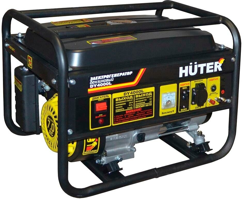 Генератор бензиновый Huter DY4000L 3 кВт (64/1/21)