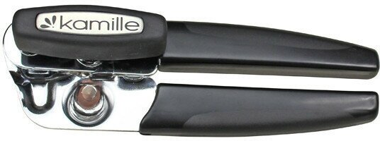 Нож консервный 16,5 см. с двумя пластиковыми ручками Kamille KM-5068 (черный)