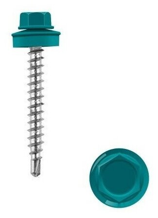 Кровельный саморез 4 8*29 250 шт RAL 5021