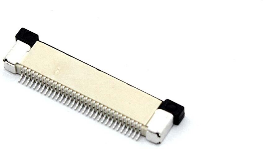 Разъем FPC Half Coverage Top Contact 0.5K-BS-32PWB 32 pin высота 2мм шаг 0,5мм