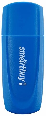 Флеш-диск 8 GB SMARTBUY Scout USB 2.0, синий, SB008GB2SCB