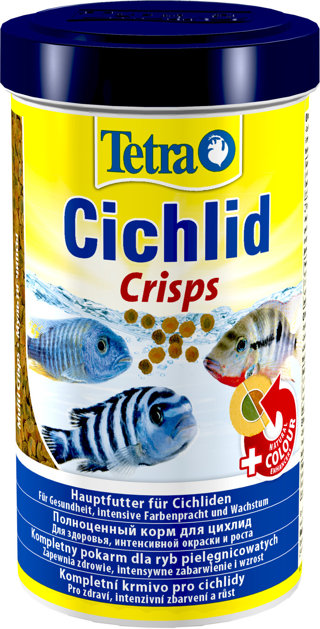 TETRA CICHLID CRISPS корм чипсы для всех видов цихлид (500 мл х 2 шт)