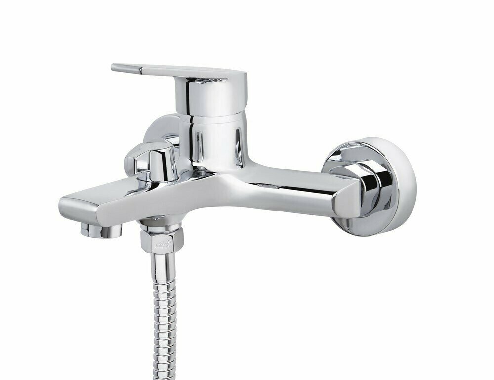 Смеситель для ванны с душем KAISER Eco однорычажный с коротким изливом. ф35 (35в) 00022