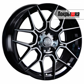 Диски литые LS Wheels LS-1265 8.0х18/5х114.3 D67.1 ET45.0, BKF
