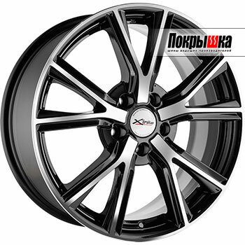Диски литые X`trike X-122 (BKFP) 7.5х18/5х108 D54.1 ET38.0