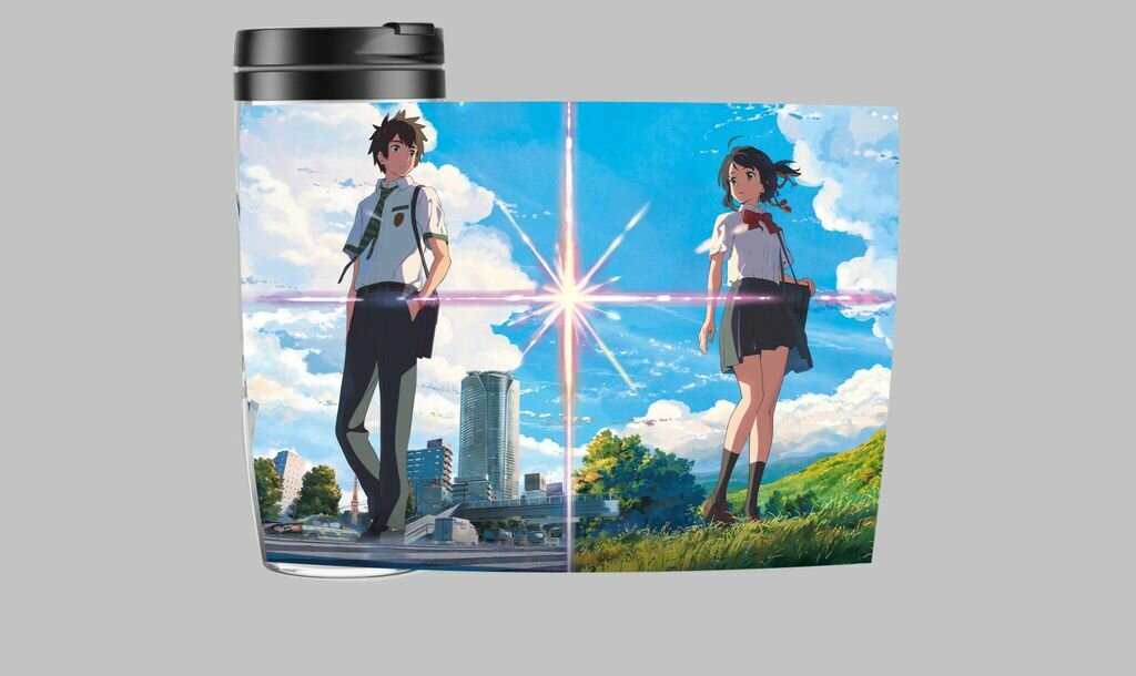 Термокружка по аниме Твоё Имя, Your Name №1