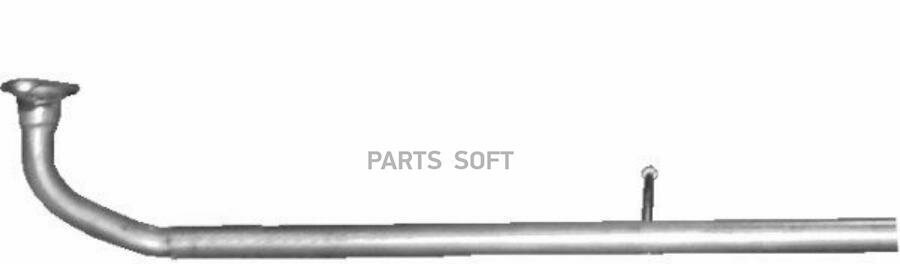 Труба глушителя приёмная Daihatsu Cuore 1.0i 12V 03-07 Polmostrow арт. 0609