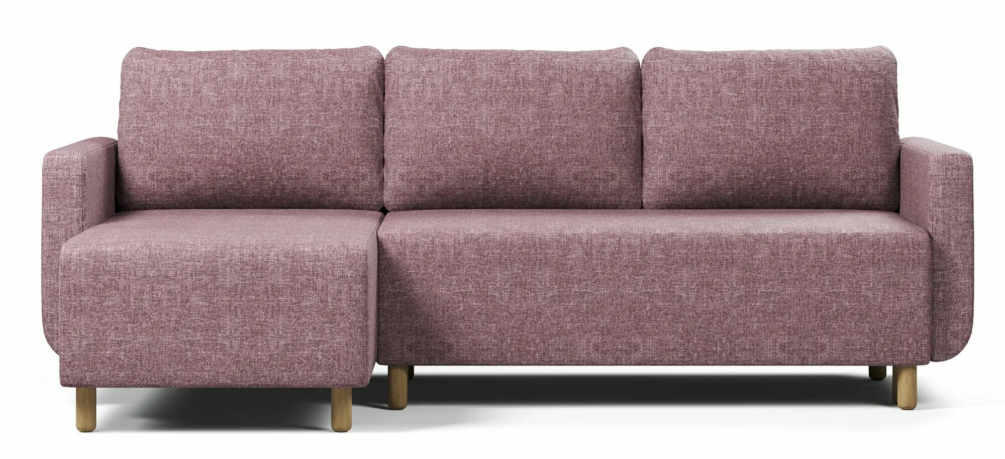 Угловой диван-кровать Беллер, 220х138х90 см, механизм Еврокнижка, диван раскладной большой, с ящиком для белья