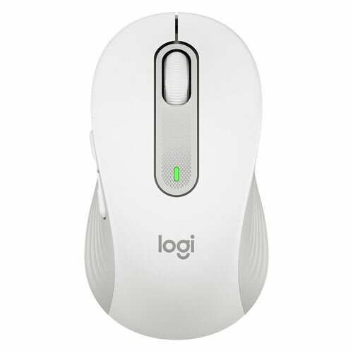 Мышь Logitech M650, оптическая, беспроводная, USB, белый и серый [910-006392]