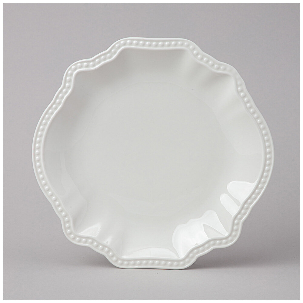 Тарелка закусочная lefard ribbon 21,5*21*2,5 см KSG-761-122