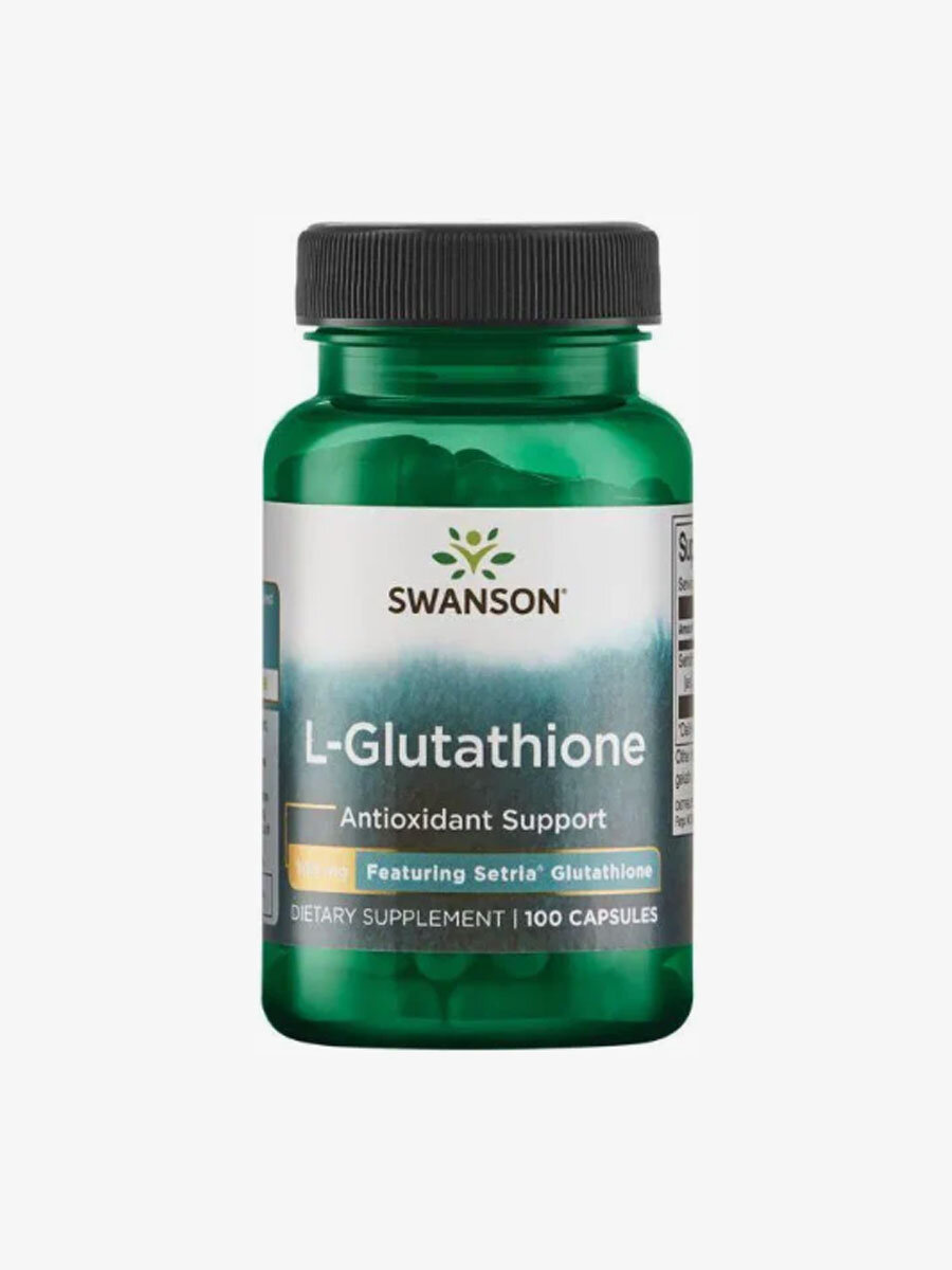 Swanson L-Glutathione (L-глутатион - с Setria Glutathione) 100 мг 100 капсул