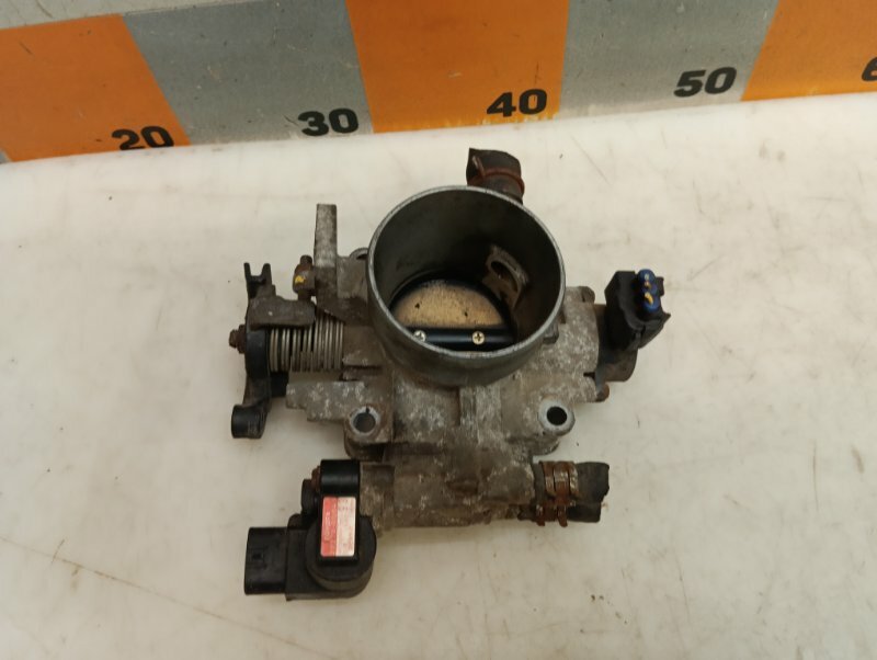 Б/У Понтиак Вайб 1 Заслонка дроссельная Pontiac Vibe 2003 349642 PONTIAC арт. 88969009