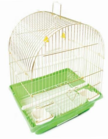 Triol Клетка для птиц, золото, 35*28*46см (4000G) 1.3 кг