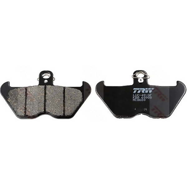TRW MCB680 колодки тормозные дисковые передн bmw: r 850 99-01