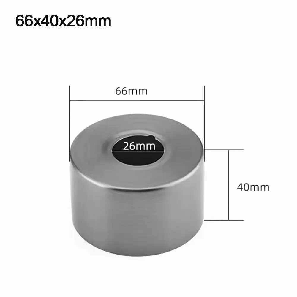 Декоративная крышка для смесителя из нержавеющей стали 66x40x26mm