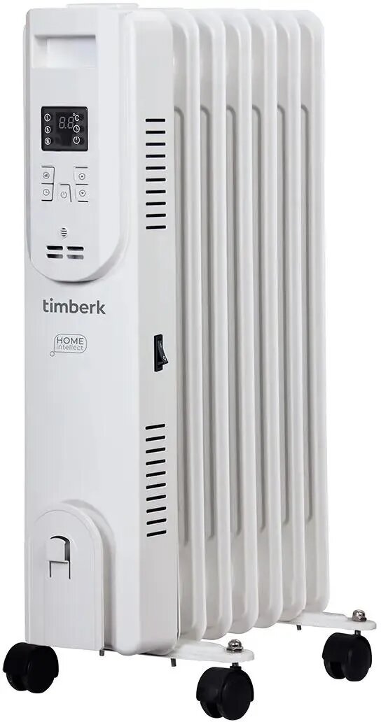 Радиатор масляный Timberk Home Intellect T-OR1507-F10E-WF 1500Вт белый