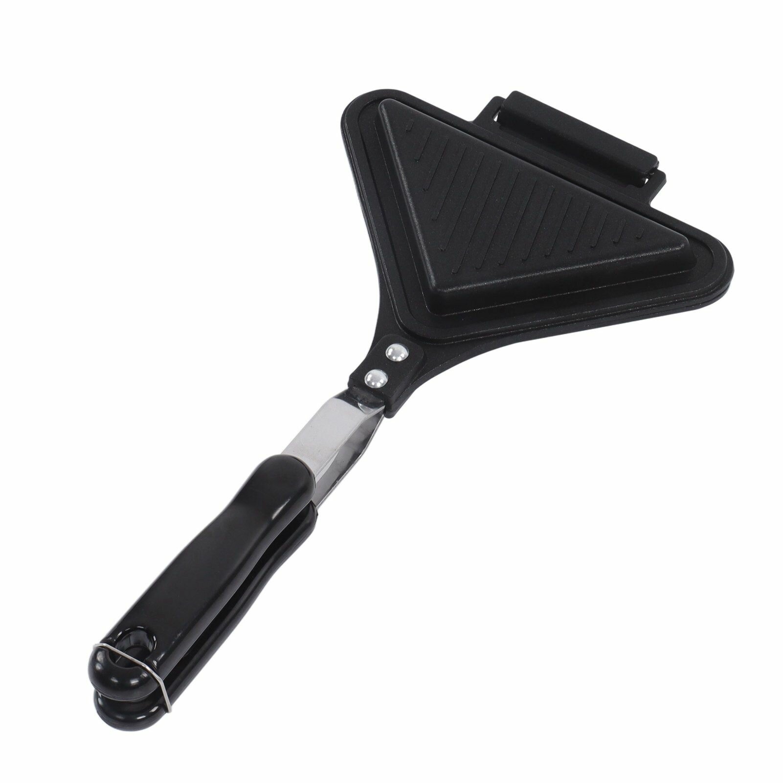 Треугольная двусторонняя антипригарная сковорода для сэндвичей и хлеба