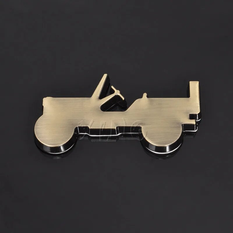Металлическая эмблема Jeep Bronze 151