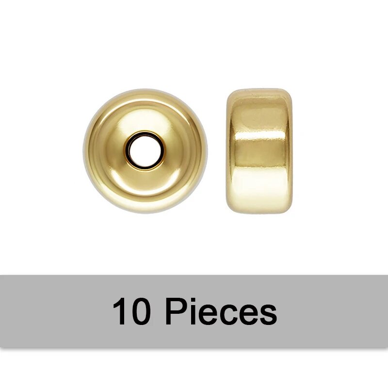 Золотые бусины-рондели BTOO 14К Gold Filled 3MM, 10 pieces