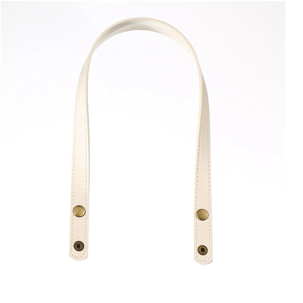 Съемные аксессуары из искусственной кожи для сумок, дамская сумочка, ремень для сумки на плечо, ремешок «сделай сам», сменный ремешок для сумки, Подарочная коробка, ручка Белый, белый