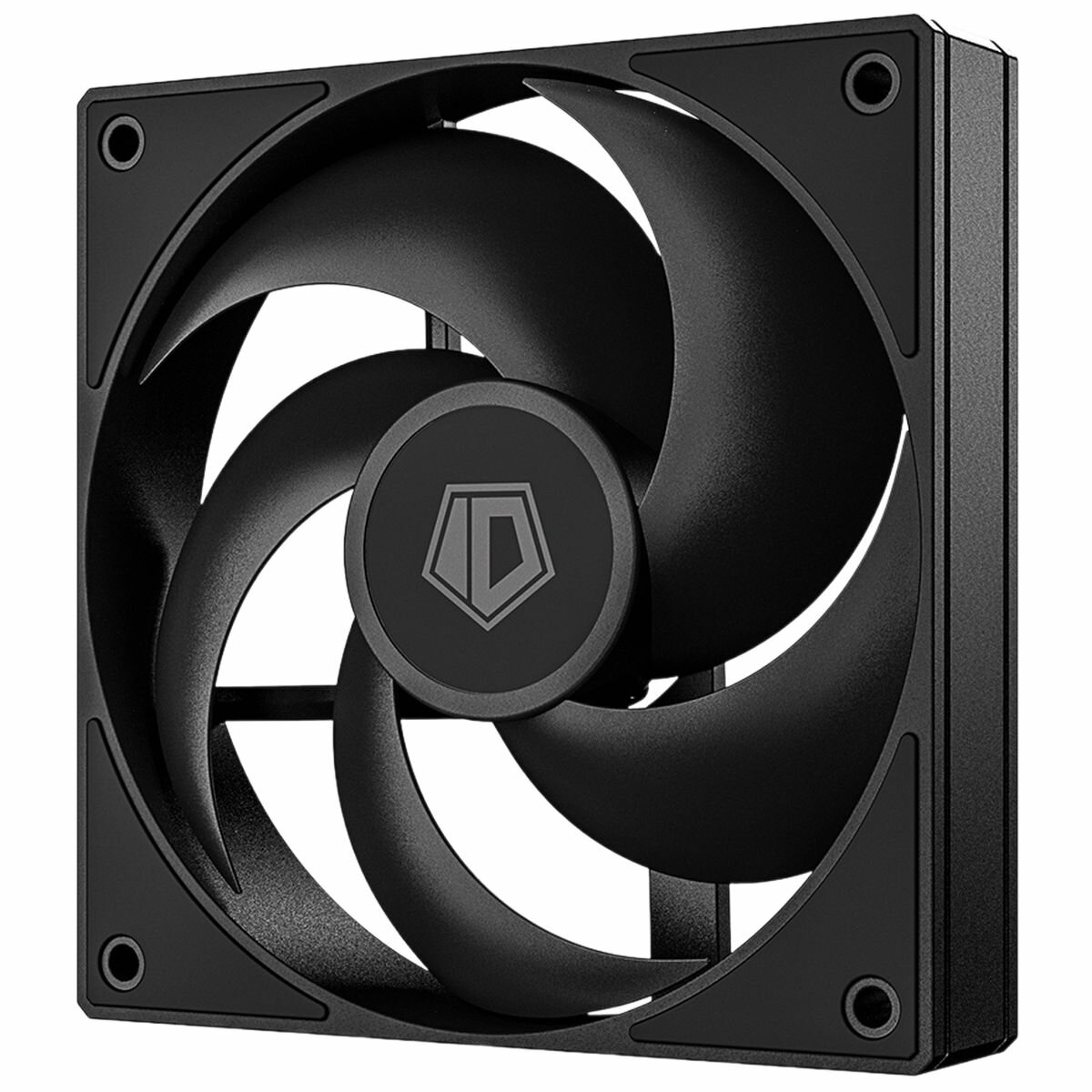 Вентилятор в корпус ID-Cooling AS-120-K BLACK / PWM / Silent