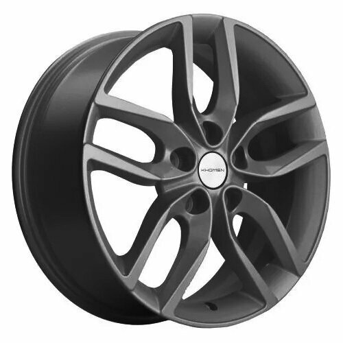 Колесный диск Khomen KHW 1708 6.5x17 5*114.3 ET40 DIA64.1 Gray