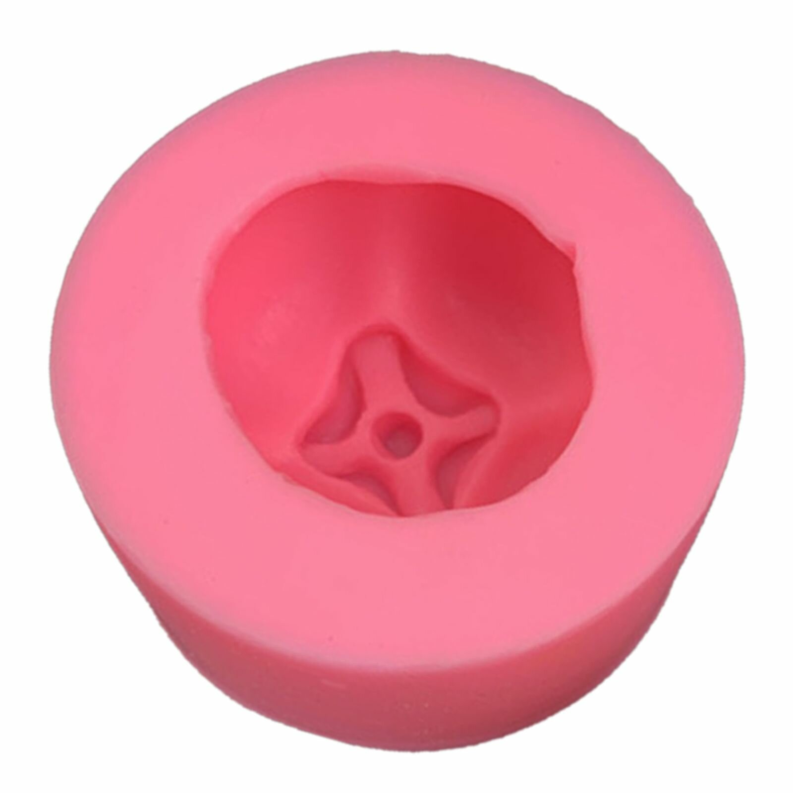 Объемная силиконовая форма для шоколада с хурмой-M