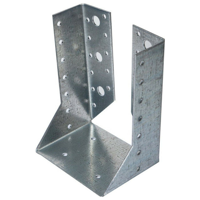 Опора бруса закрытая 50х140 мм для монтажа каркасных конструкций и стропильной системы