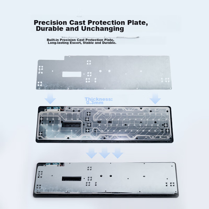 Lenovo Ecosystem Yinengzhe Wireless Keyboard And Mouse Set, Keyboard And Mouse Combo with Mouse Pad, Full-Size Splash-Resistant Business Office Desktop/Little New Compatible, Black