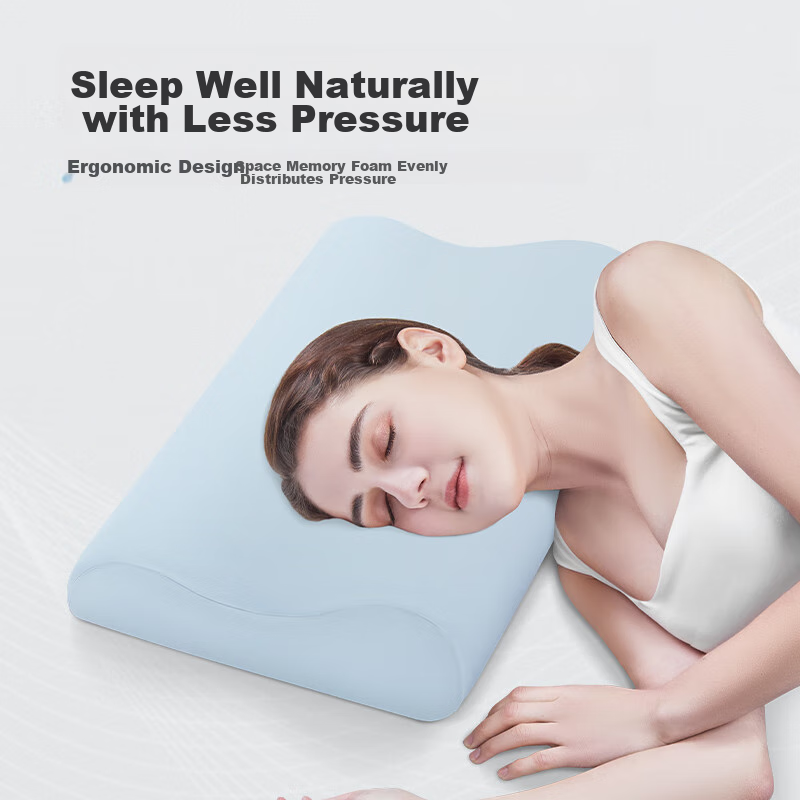 Aeromax Memory Foam Cervical Pillow, Deep Sleep Cloud Pillow Core, High And Low Dual-Use, Adult Sleeping Specific