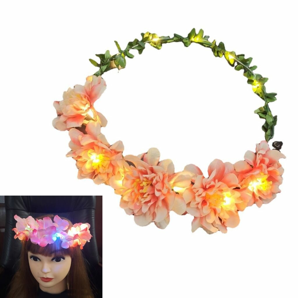 Гавайская гирлянда Светящаяся Гирлянда-h