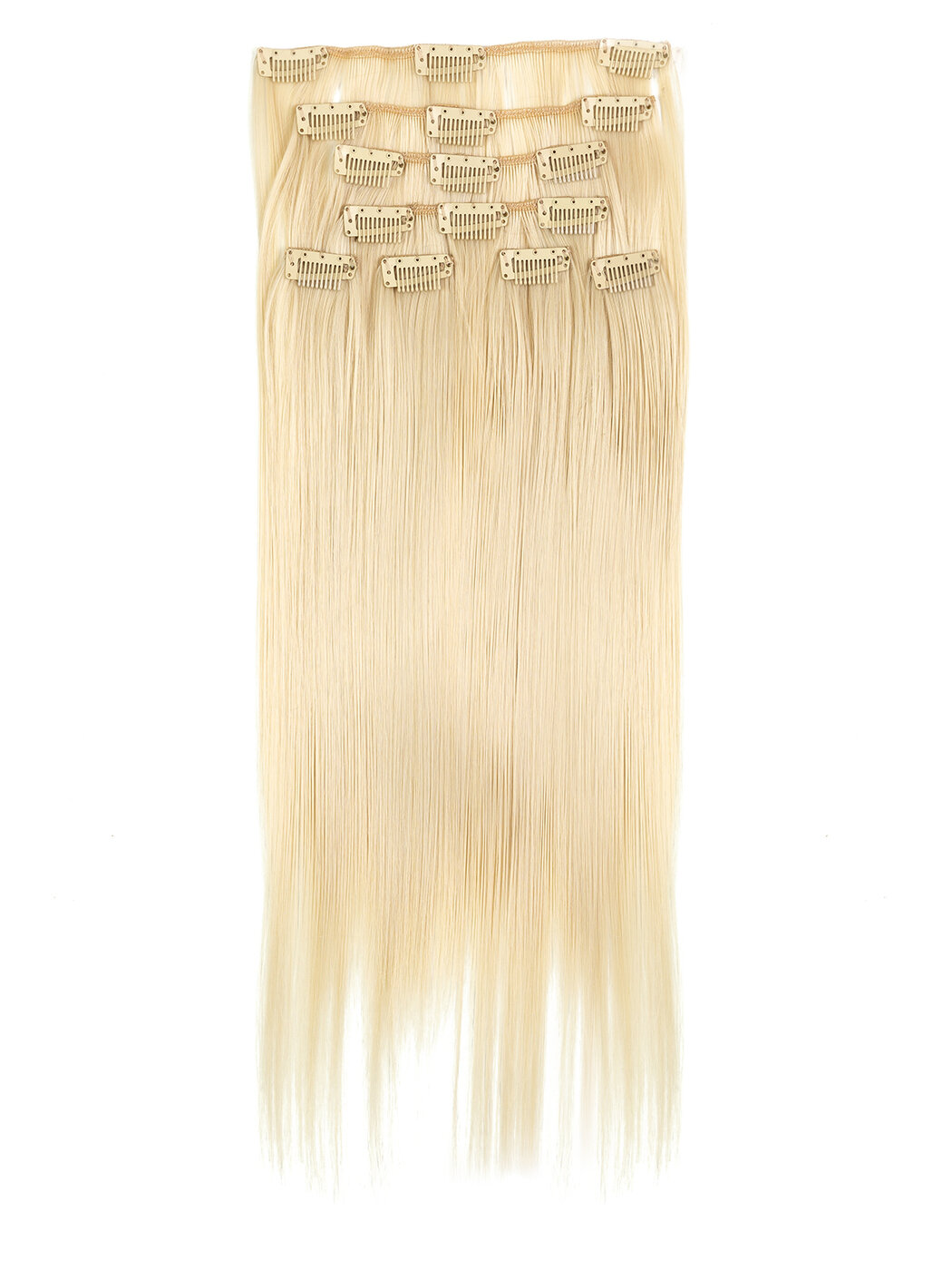 VIP-PARIK Накладные волосы, пряди на заколках-клипсах N222B