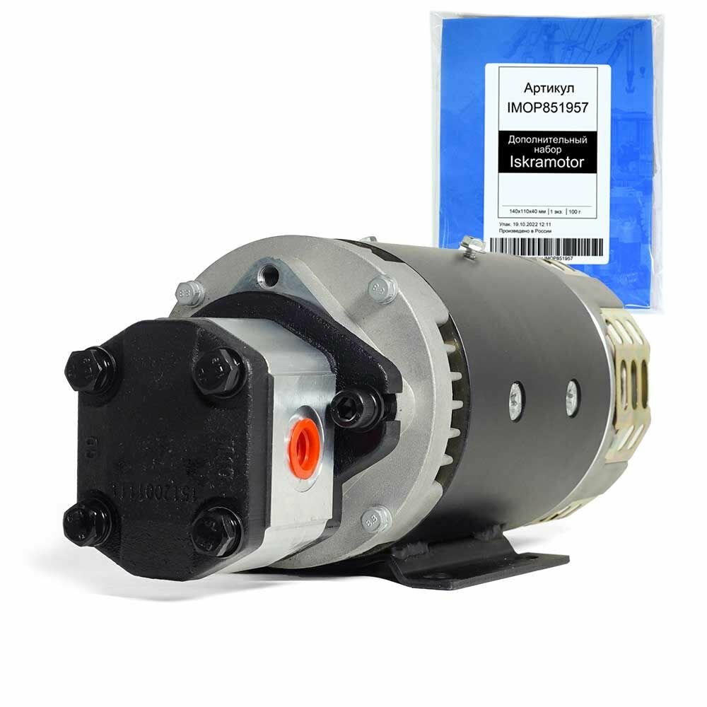 Мотор-насос 24V, 4,5kW, арт. 01-02253 для BUCHER HYDRAULICS (IMO802253)