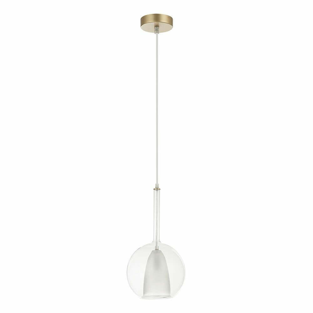 Подвесной светильник Arte Lamp Gala D200xH360 мм E14 цвет матовое золото, арт. A2720SP-1SG