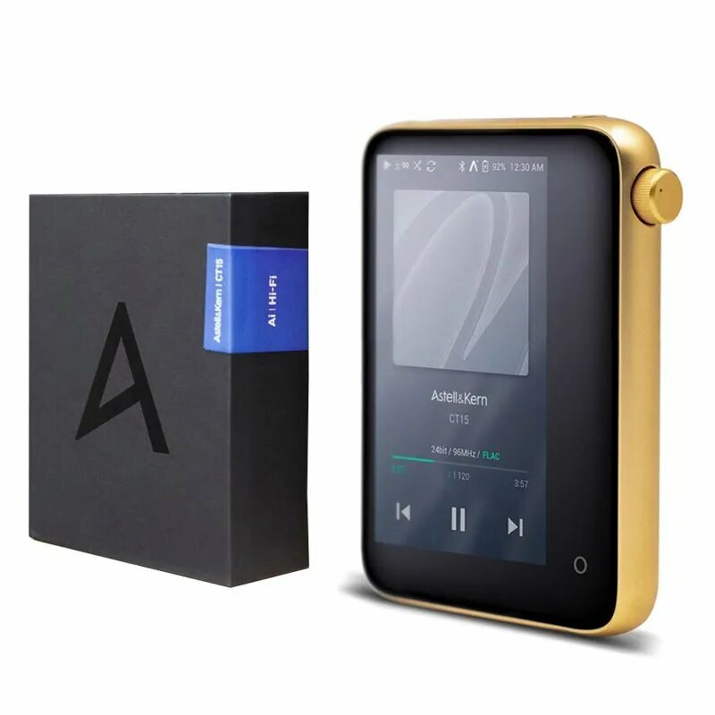 KNOW EASY-MP3-плеер iRiver CT15 Blue, золотой